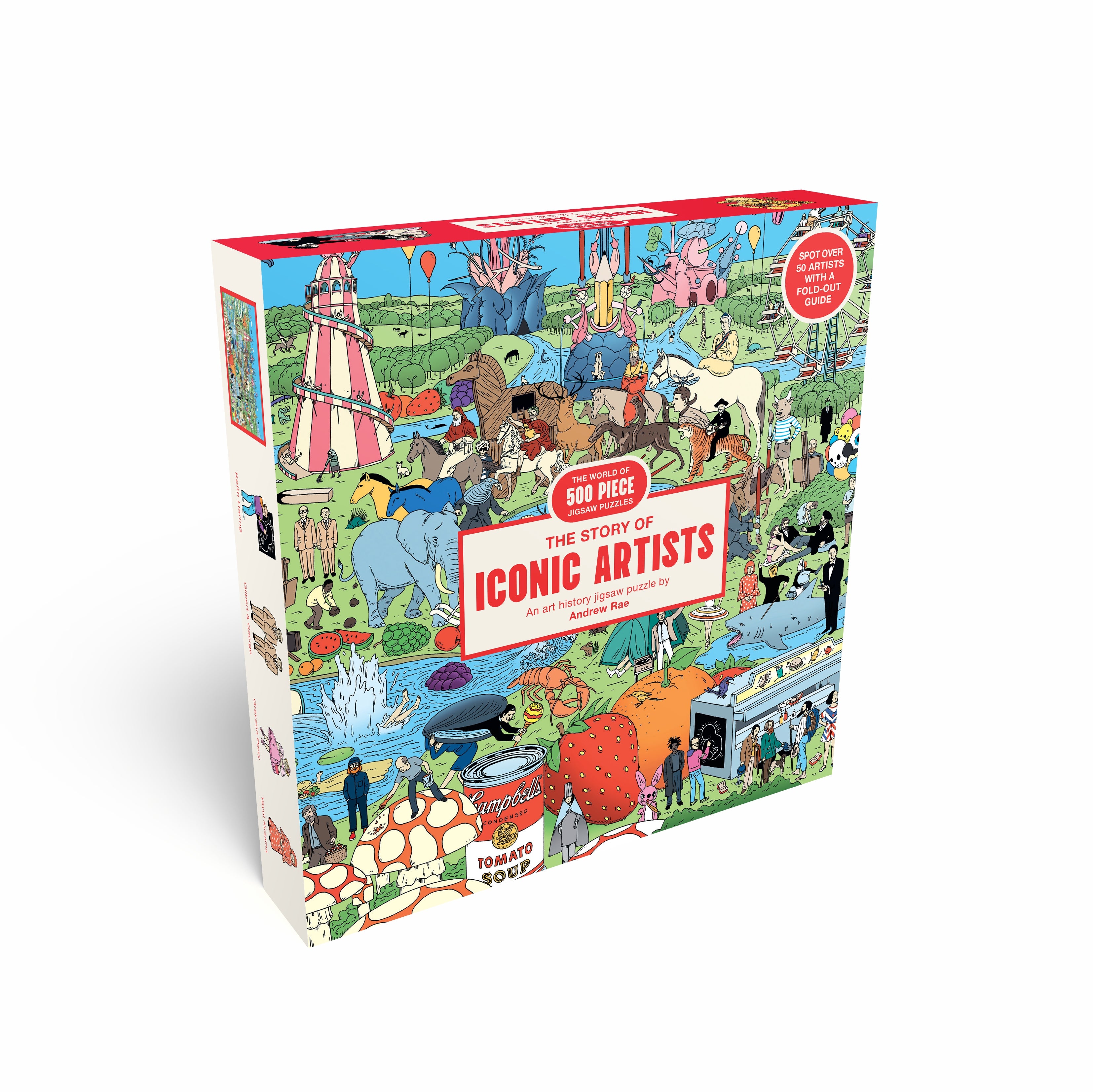 The Story of Iconic Artists 500 pieces | Laurence King Publishing UK