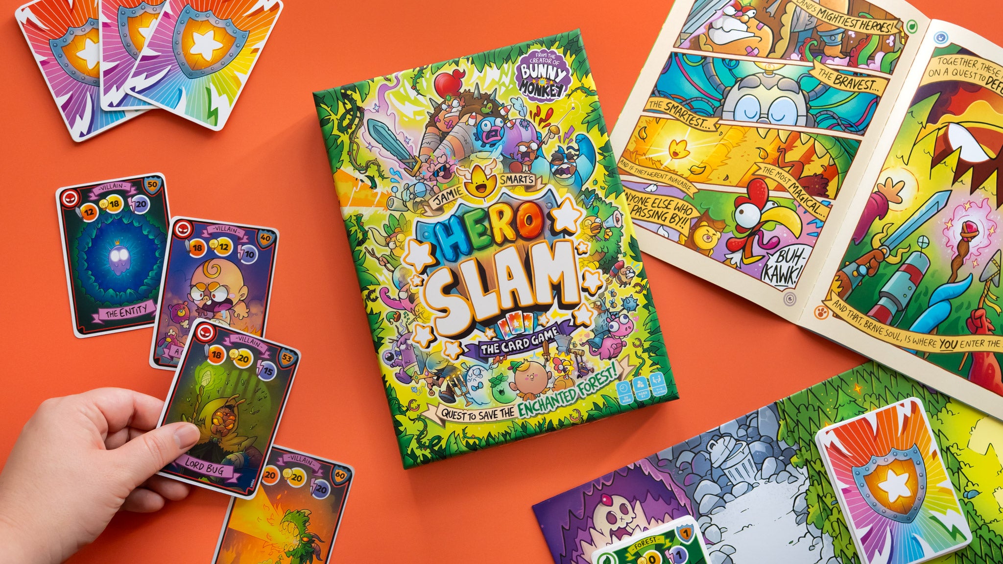 Jamie Smart’s Hero Slam | Laurence King Publishing UK